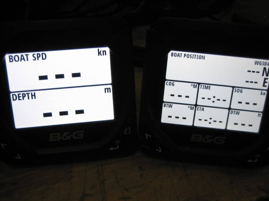 B&G Lot of 2 Triton T41 NMEA2000 Instruments Displays - (Parts Or ...
