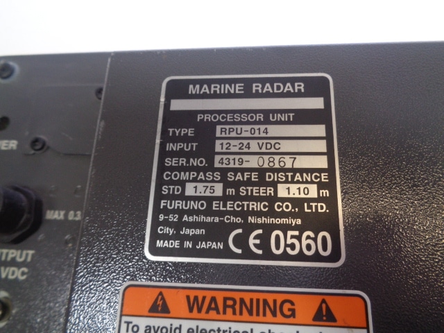 Furuno RPU-014 Processor C-MAP Navnet VX1 Black Box - TESTED - Max ...
