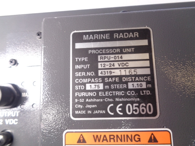Furuno RPU-014 Processor Navionics Navnet VX1 Black Box -TESTED! - Max ...