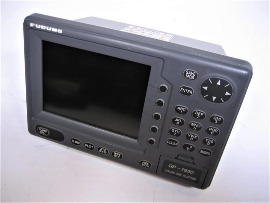 Furuno GP-1650 Navionics GPS/Chart Plotter - Bench Tested Good - With ...