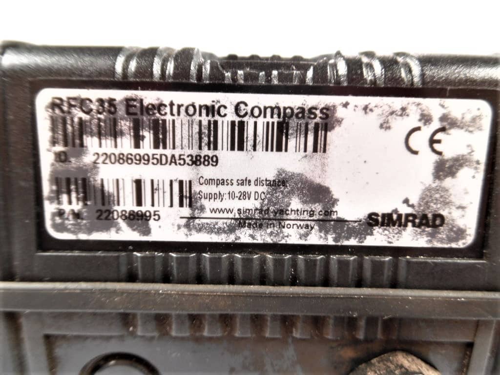 Simrad - RFC35 Compass - For AP20 AP21 AP22 AP11 etc. - 22081459 Tested ...