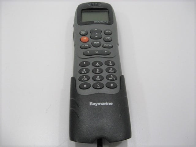 Raymarine RAY240E Ray240 Marine VHF Radio Handset Only E45010 Working ...