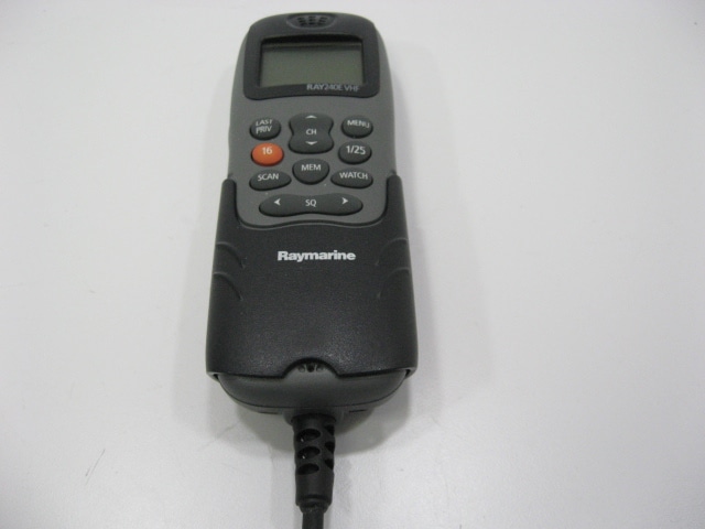 Raymarine RAY240E Ray240 Marine VHF Radio Handset Only E45010 Working ...