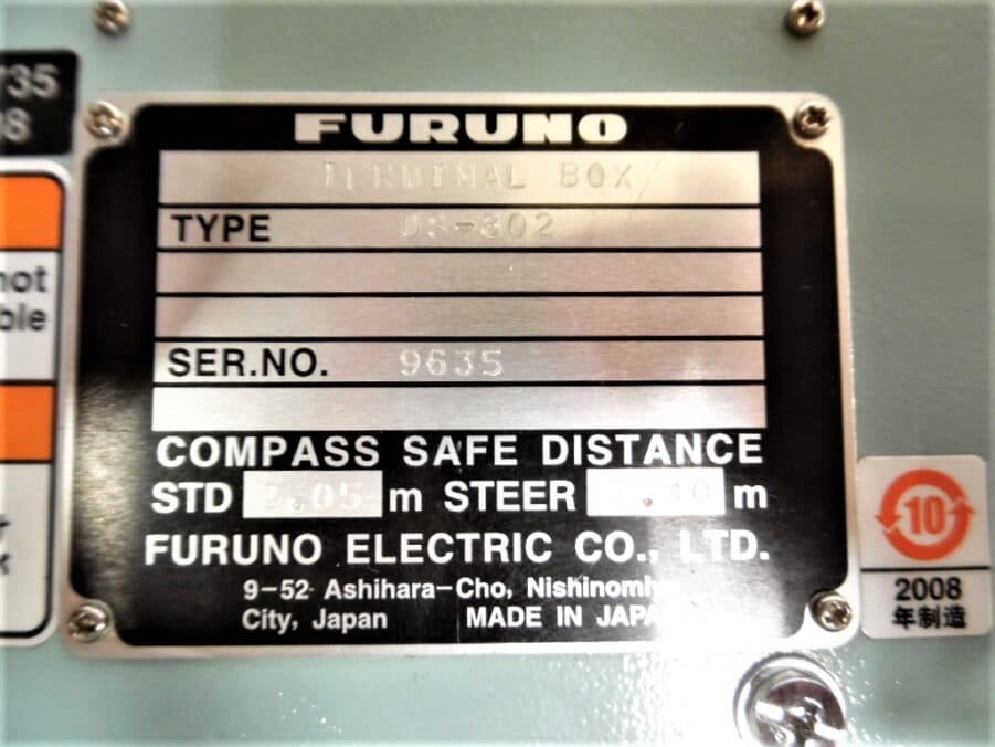 Furuno - DS80 - IMO Compliant Doppler Speed Log - DS-800 DS-801 DS-802 ...