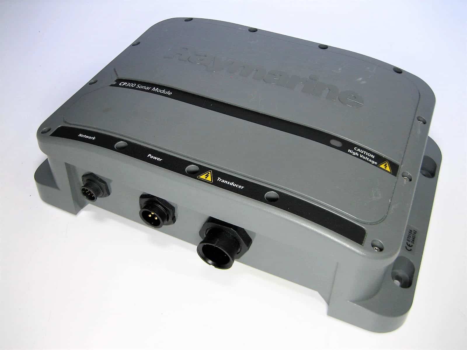 Raymarine CP300 Digital Sonar Sounder Module E70154 & Power Cable ...