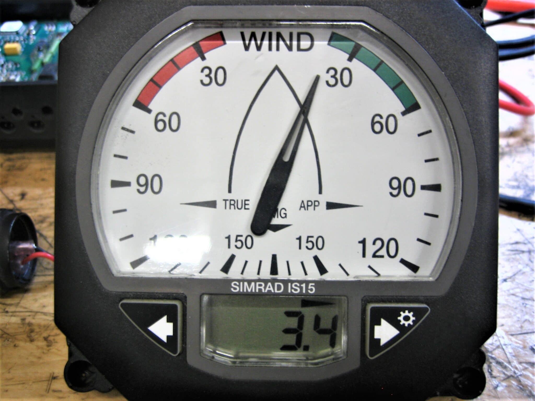 Simrad IS15 Wind Display/22094676 ~ 90 DAY WARR // Free Shipping - Max ...