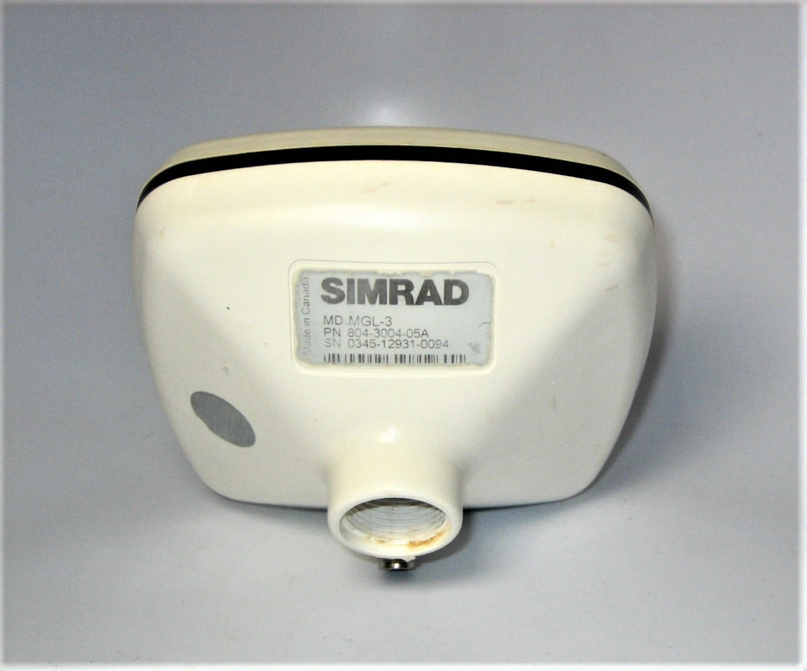Simrad MGL-3 DGPS GPS Antenna w/ 30' White Cable For CX CA CE SP Series ...