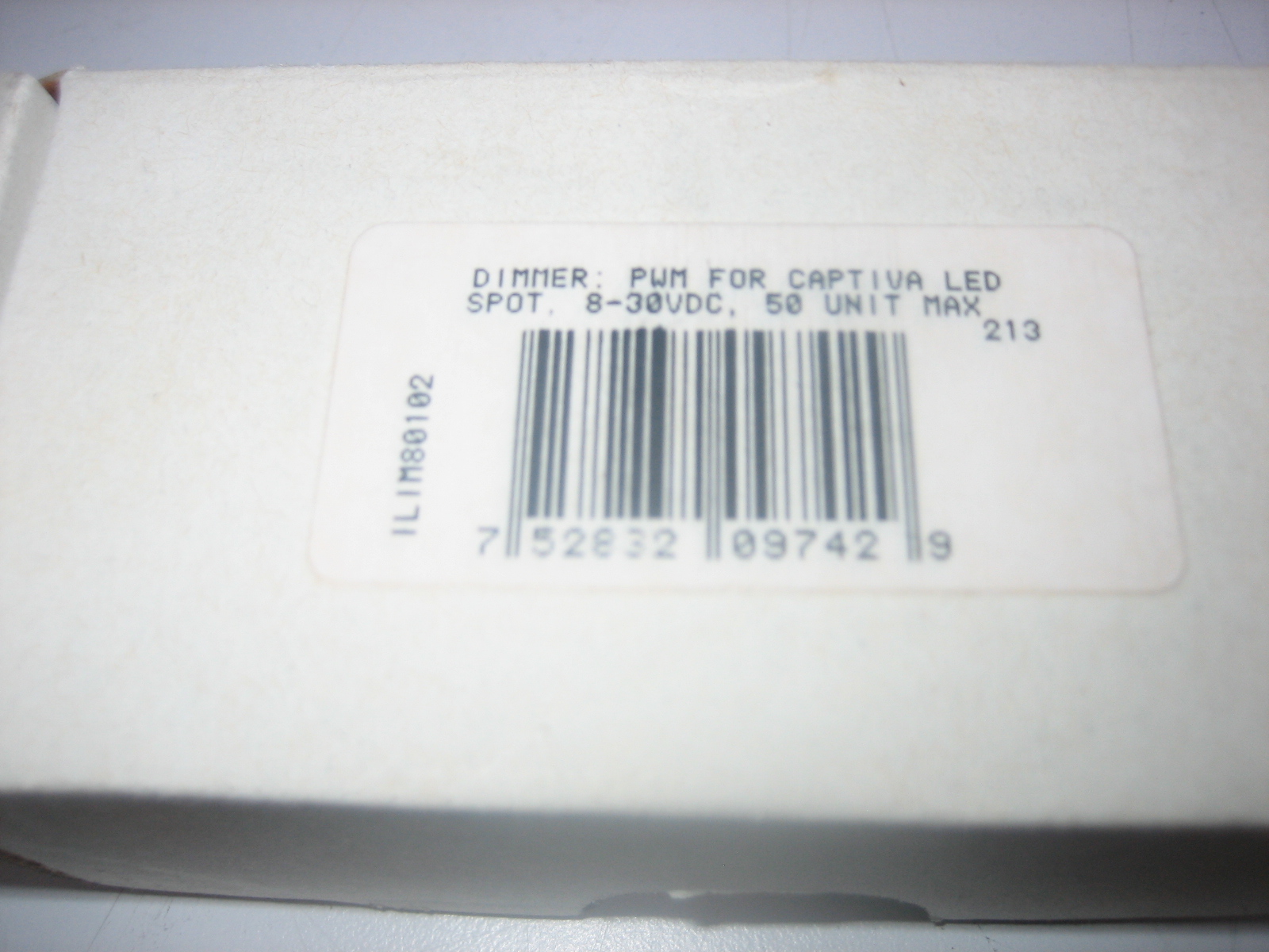Imtra Captiva PWM Dimmer CPU ILIM80102 8-360vdc 50 Unit Max - Max ...