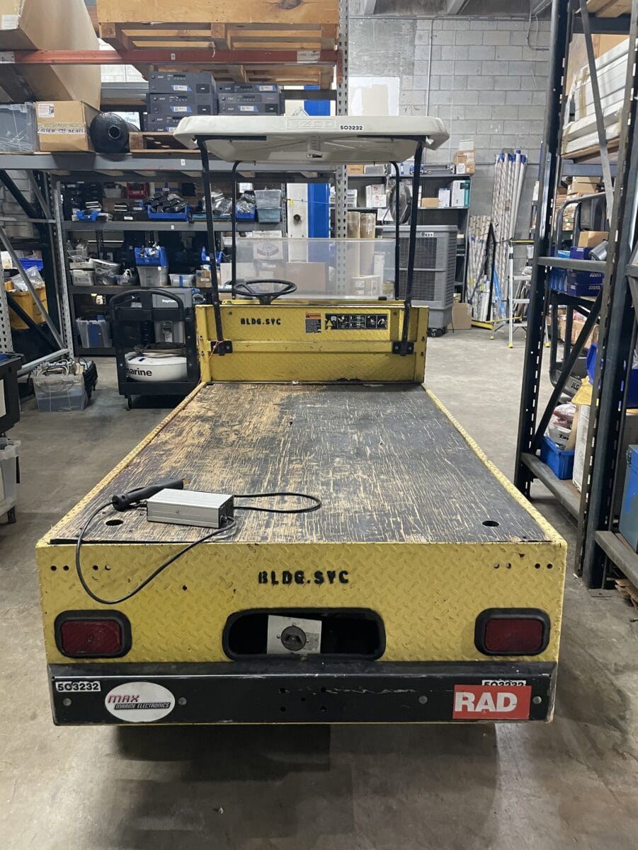 EZ-GO Cushman Textron 36V 2008 Titan Flatbed Golf Cart/Burden Carrier ...