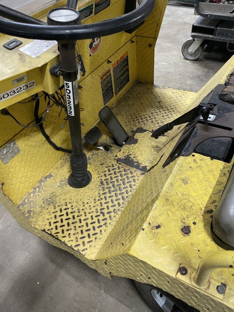 EZ-GO Cushman Textron 36V 2008 Titan Flatbed Golf Cart/Burden Carrier ...