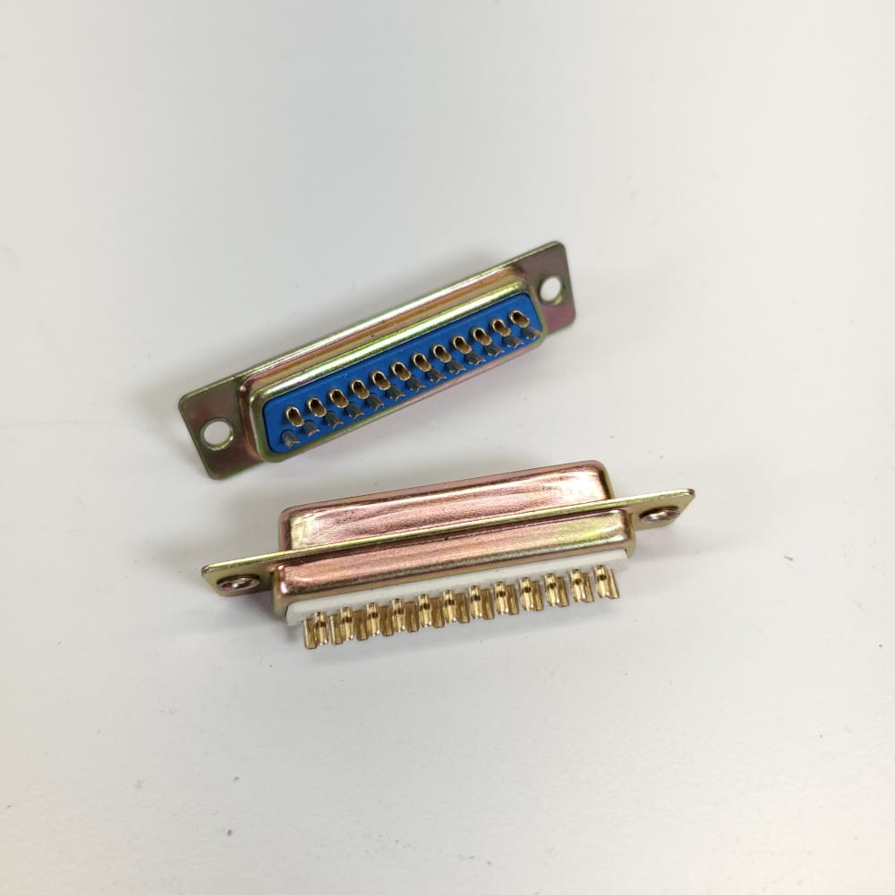 D-SUB 25-Pin DB25 Female Solder Type Plug Connector - LOT OF 15 - Max ...
