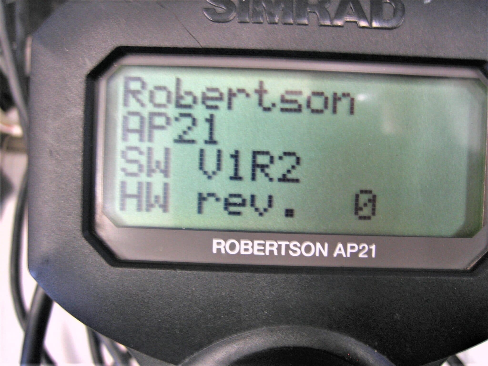 Simrad AP21-PN22086268- Boat Handheld Autopilot Control Head- New LCD ...