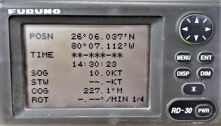 Furuno GP-320B GPS Antenna Receiver + 33' Cable for Navnet VX1 VX2 3D ...