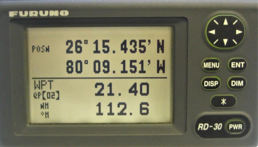 Furuno RD-30 Remote Display 3.5" LCD Navigator Data Organizer Repeater ...