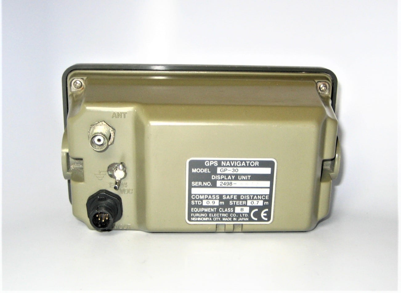 Furuno GP-30 GPS Navigator Repeater 3.5" LCD Display - Great Condition ...