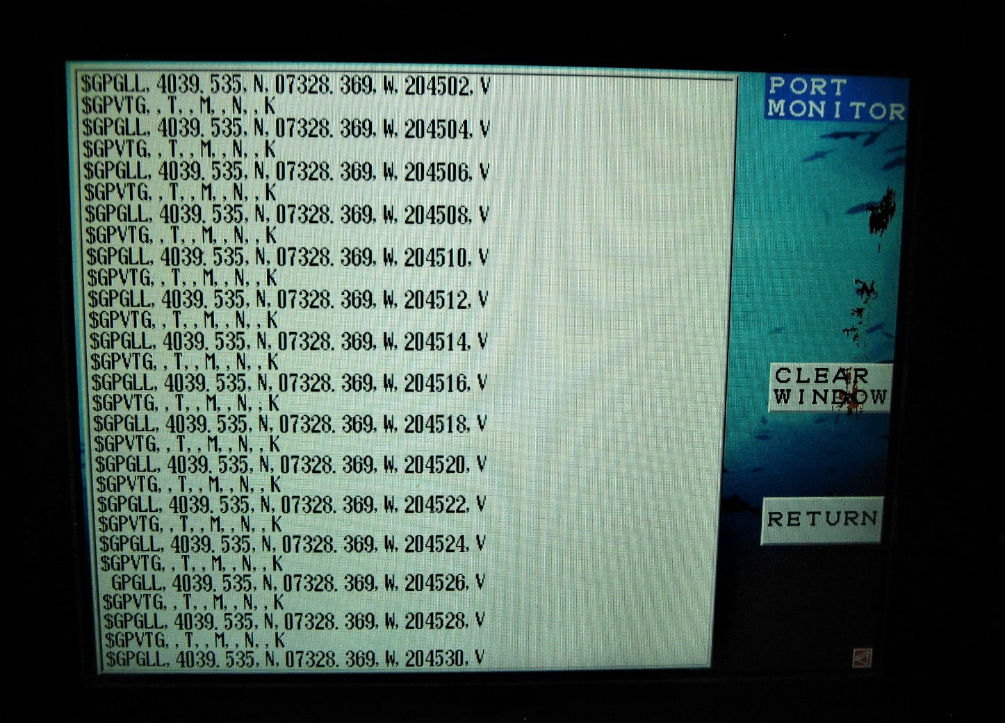 Furuno GP-30 GPS Navigator Repeater 3.5" LCD Display - Great Condition ...