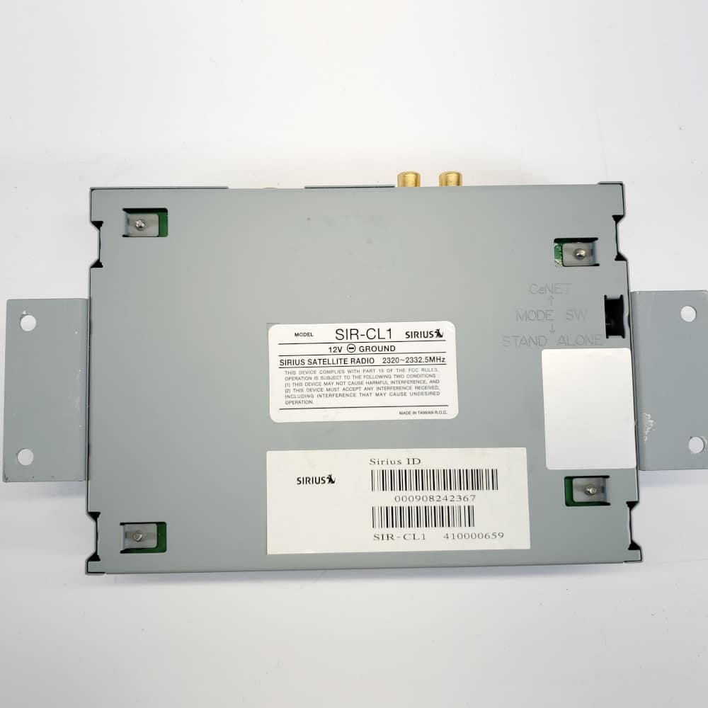 Sirius SIR-CL1 Satellite Clarion Compatible Satellite Tuner Radio ...