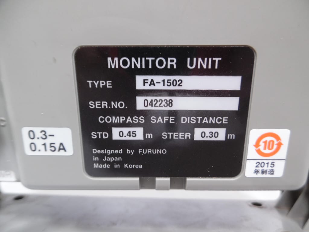 Furuno - FA-150 Class A IMO Approved FA1501 FA1502 GPA-017s - Fully ...