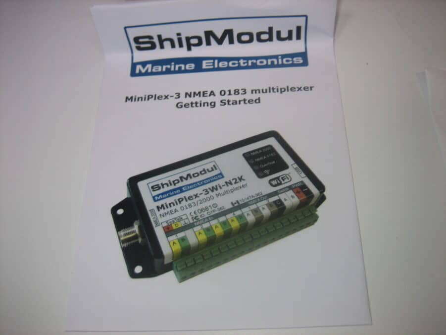 ShipModul MiniPlex-3USB-N2K NMEA 0183 2000 Multiplexer - NEW OLD STOCK ...