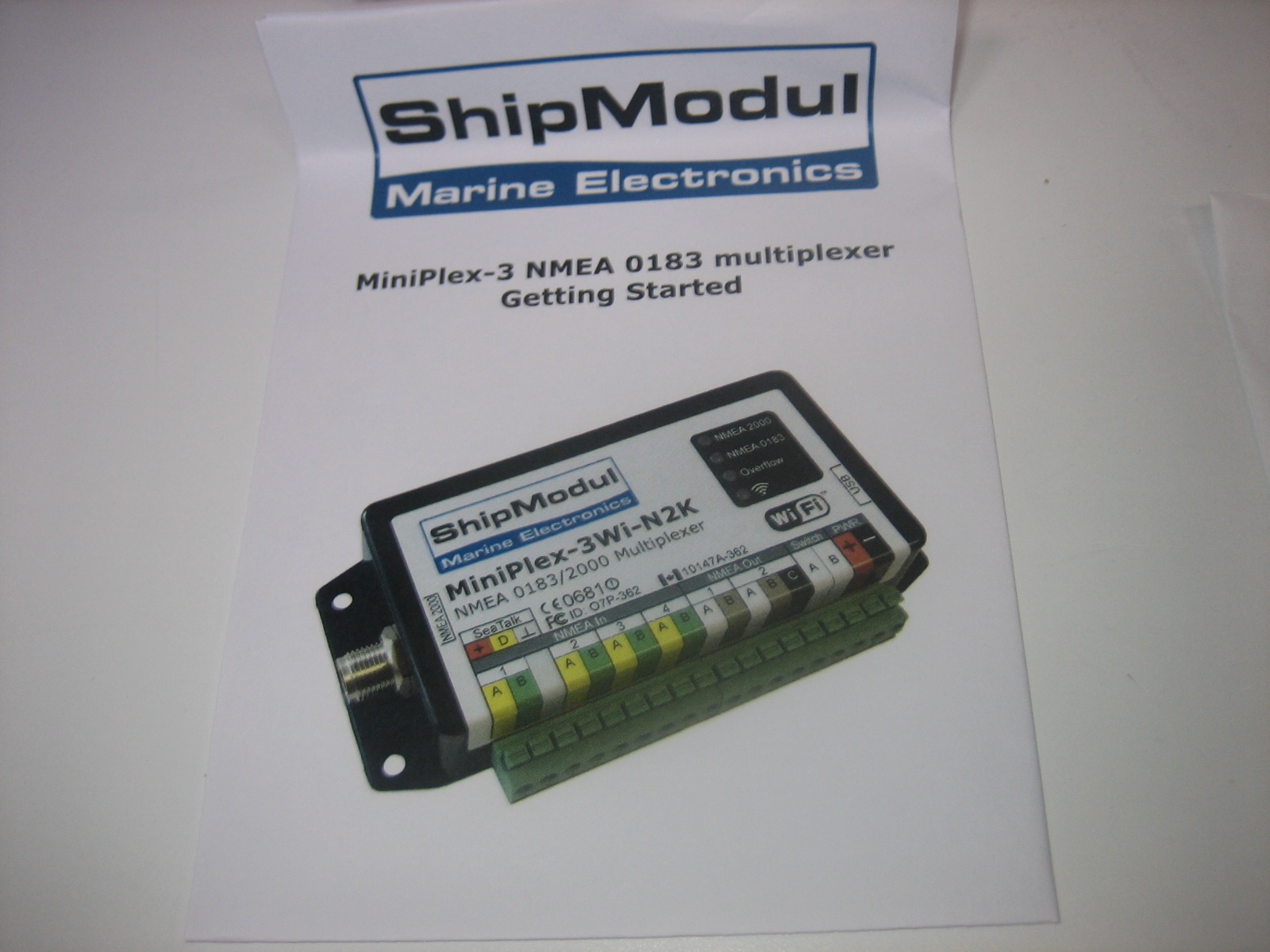 ShipModul MiniPlex-3USB-N2K NMEA 0183 2000 Multiplexer - NEW OLD STOCK ...