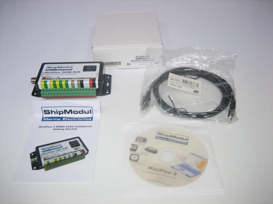 ShipModul MiniPlex-3USB-N2K NMEA 0183 2000 Multiplexer - NEW OLD STOCK ...