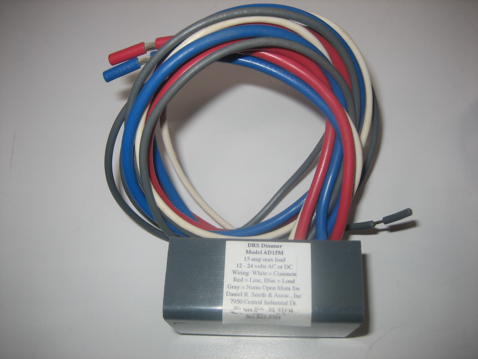 DRS/Versa Dimmer - AD15M - 12-24 VAC/VDC 15A *NEW OLD STOCK* - Max ...