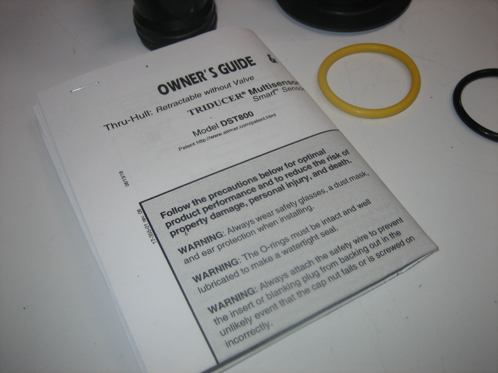 Airmar *OPEN BOX* P617V-DST800 20-478-01 Thru-Hull Transducer ...