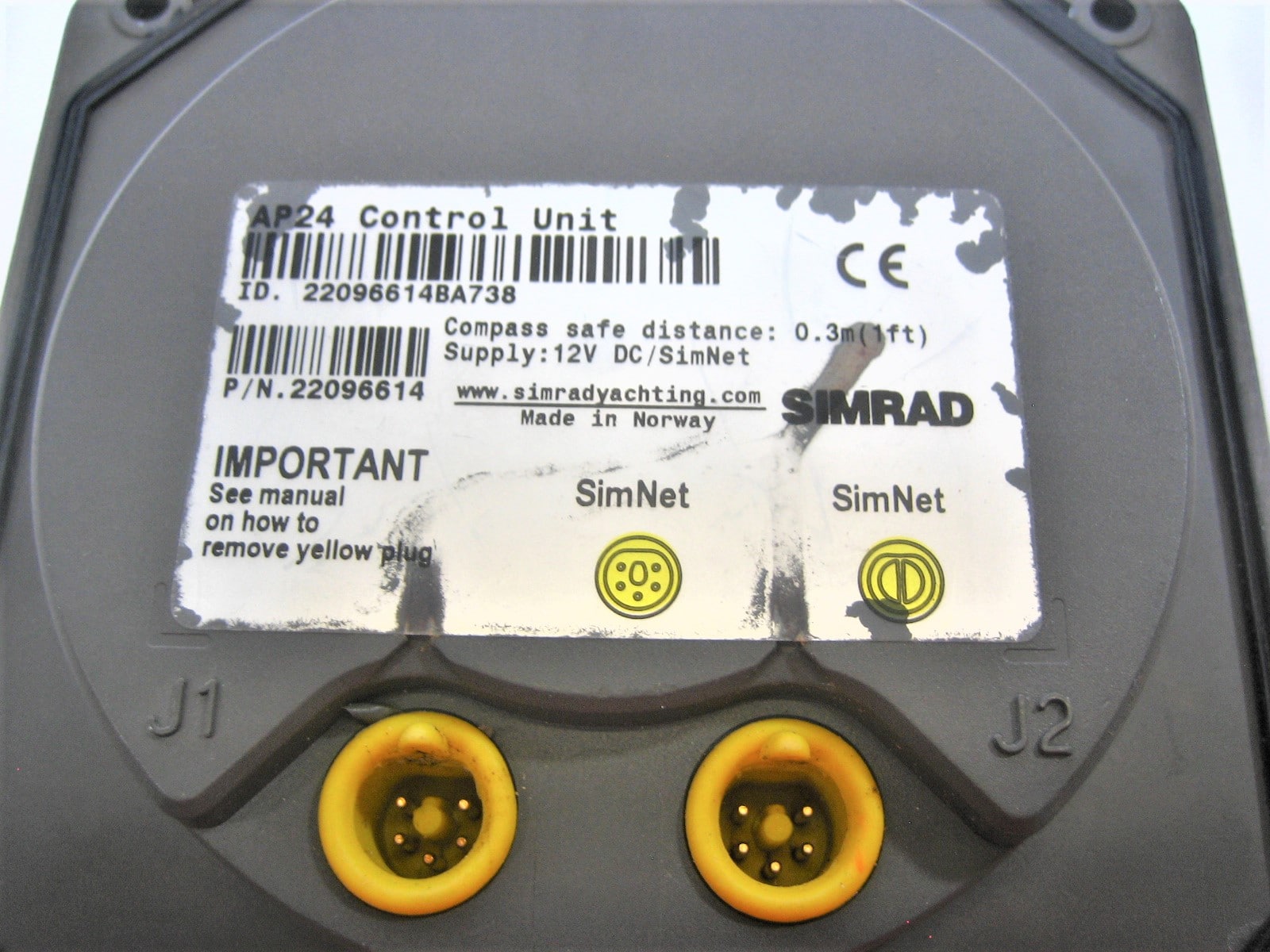 Simrad AP24-Autopilot Control Head in GOOD Condition - 22096614/Tested ...