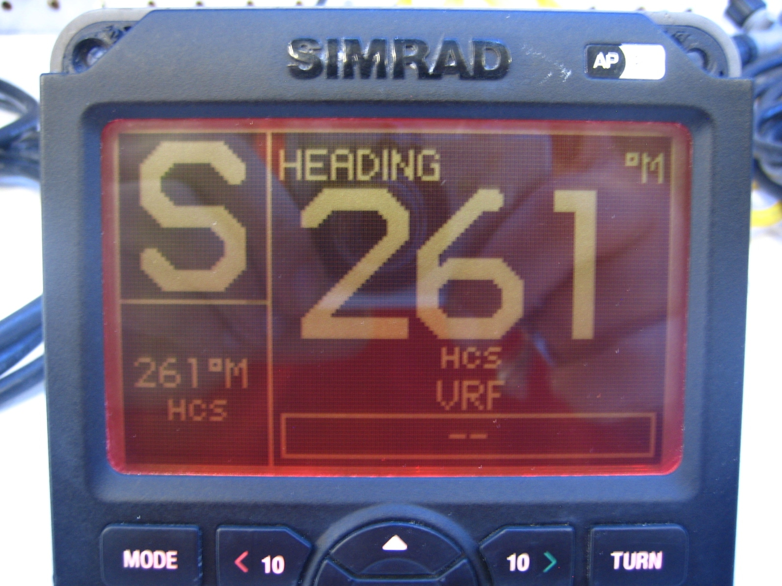Simrad AP24-Autopilot Control Head in GOOD Condition - 22096614/Tested ...