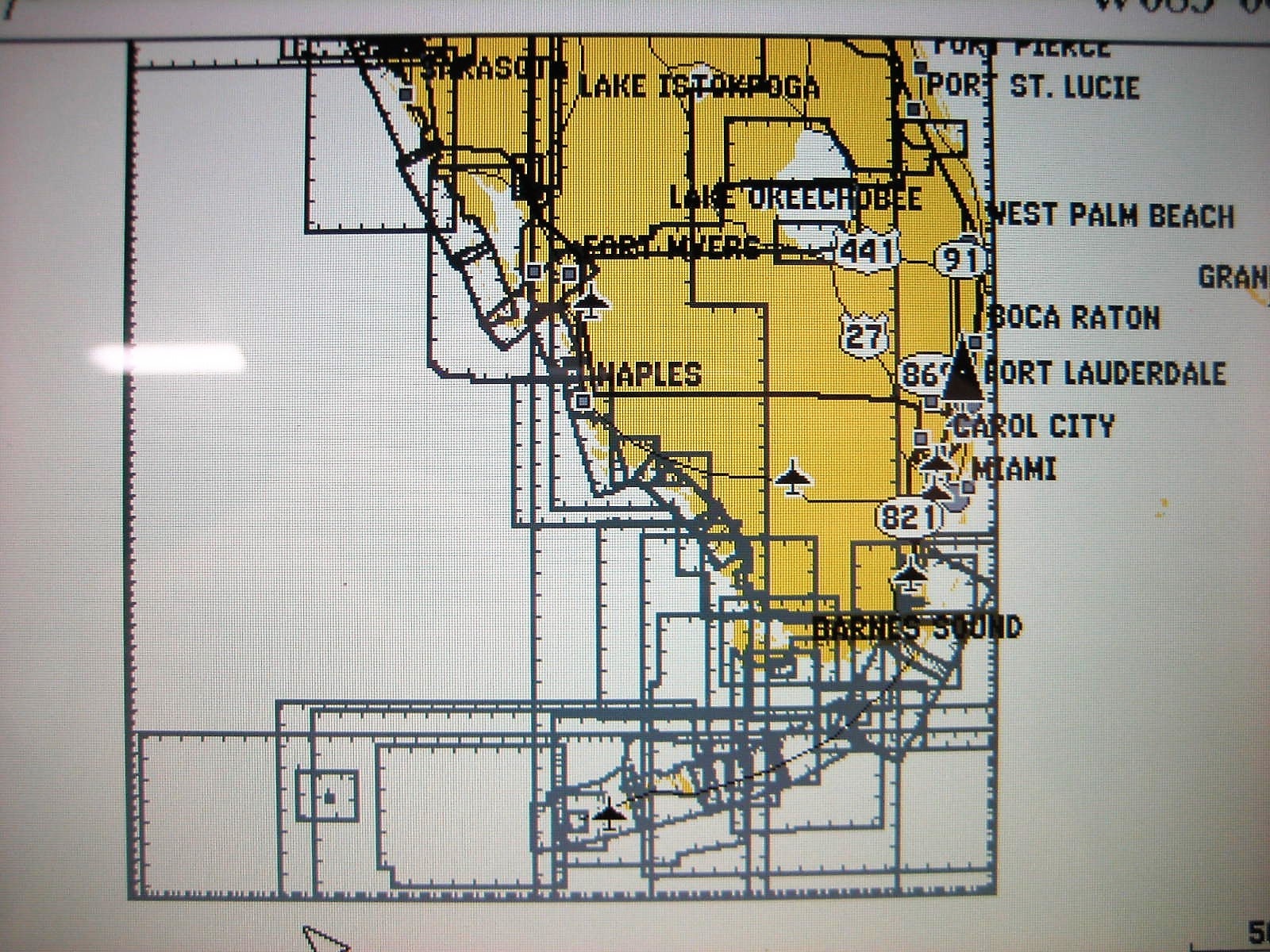 Garmin Blue Chart Southwest Florida - MUS011R JUL 05 - Great Condition ...