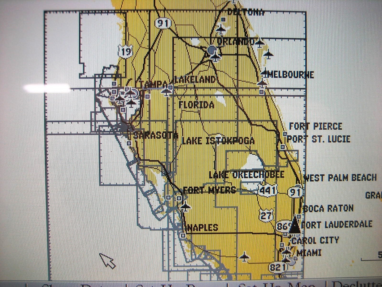 Garmin Blue Chart Southwest Florida - MUS011R JUL 05 - Great Condition ...