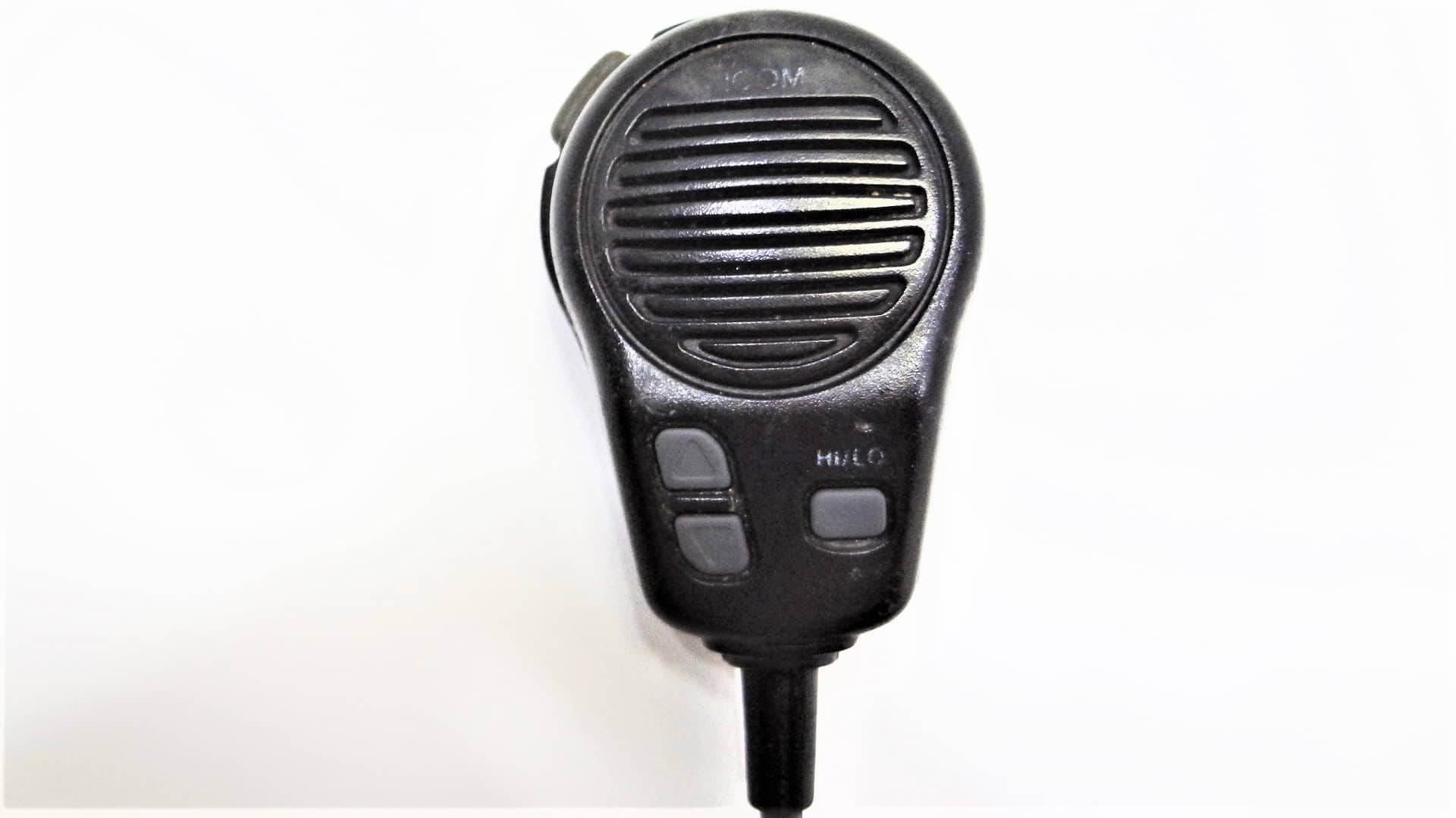 Icom Hand Microphone HM-136B For Icom VHF IC-M504 w/ Replacement Cable ...