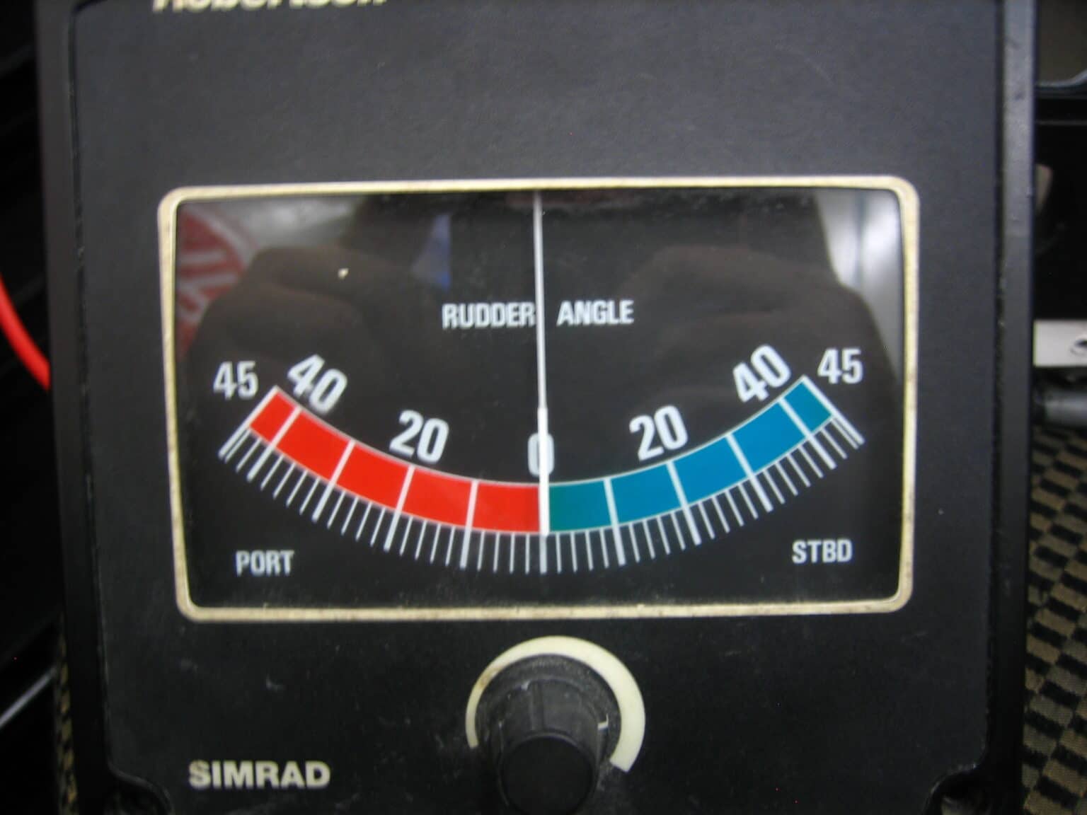 Simrad - Rudder Indicator RI9 F/ RF14XU, RF14XI, RF45/RF45X,RF100,RF140 ...