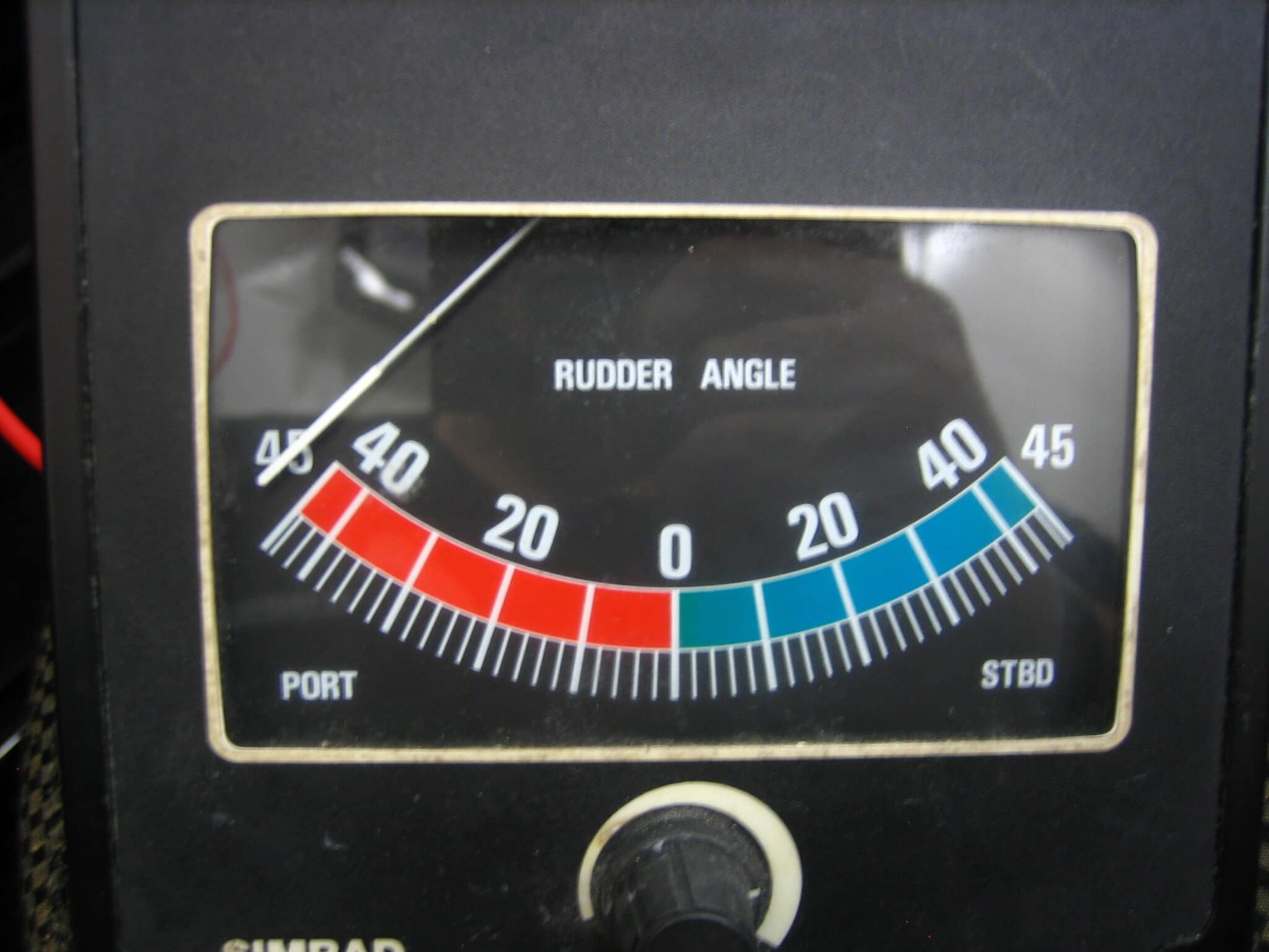Simrad - Rudder Indicator RI9 F/ RF14XU, RF14XI, RF45/RF45X,RF100,RF140 ...