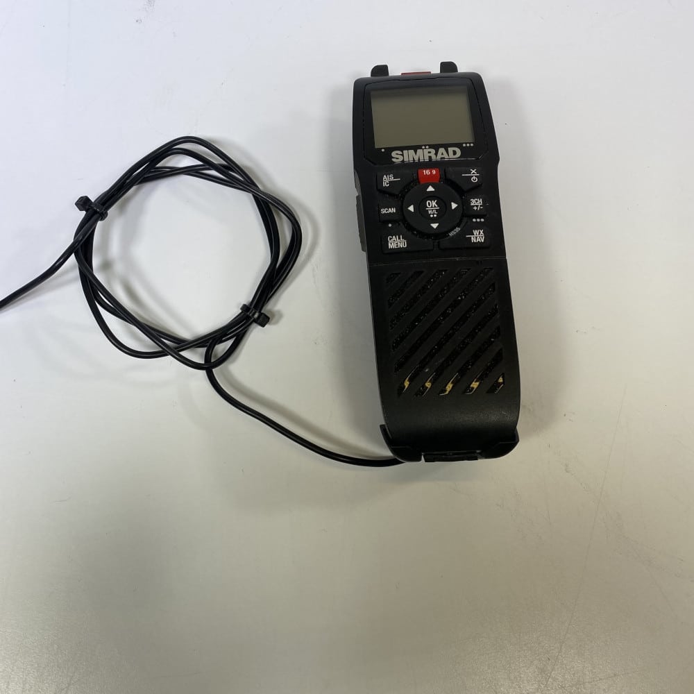 Simrad HS35 Wireless VHF Handset and Charger Cradle Great Condition ...