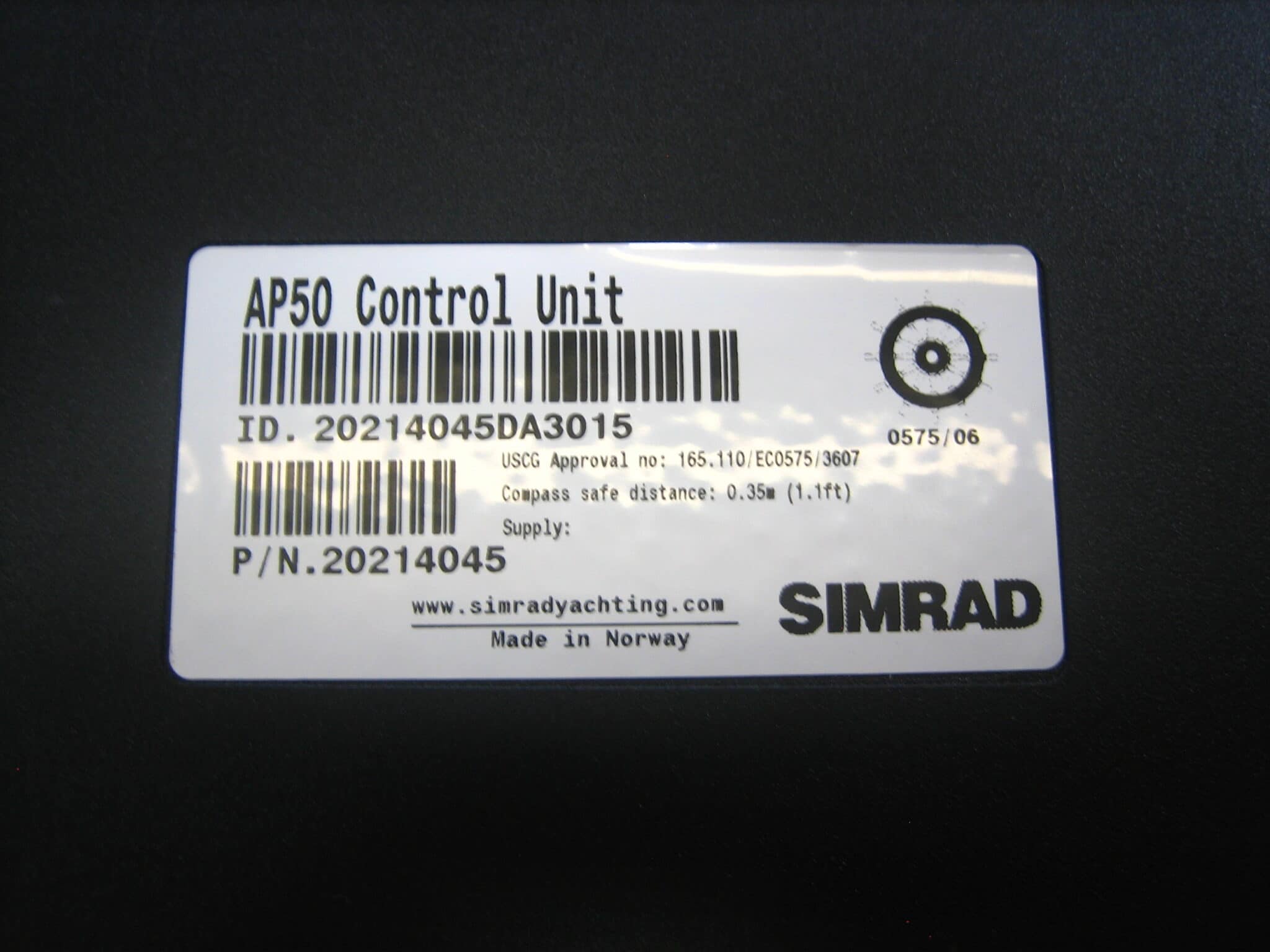 Simrad AP50 Control Head F/J50 Autopilot System TESTED |90 DAY WARRANTY ...