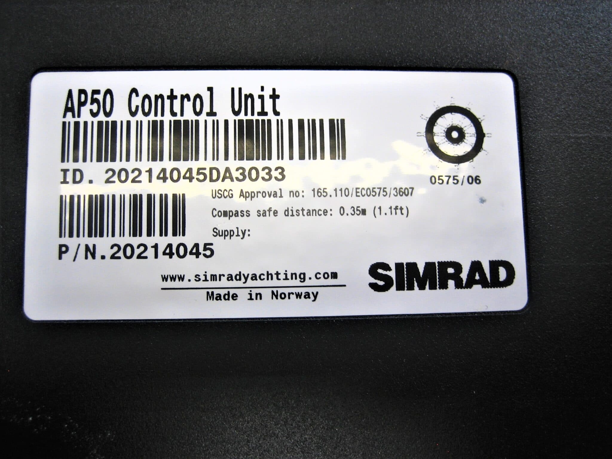 Simrad AP50 Control Head F/J50 Autopilot System TESTED |90 DAY WARRANTY ...