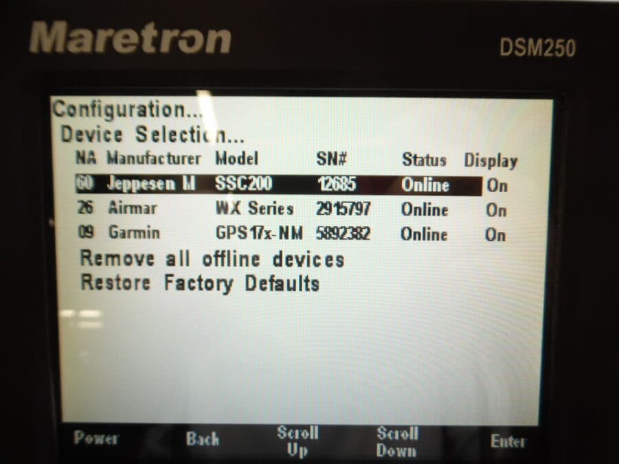 Maretron - DSM250 - Color NMEA 2000 Instrument & Navigation Data ...