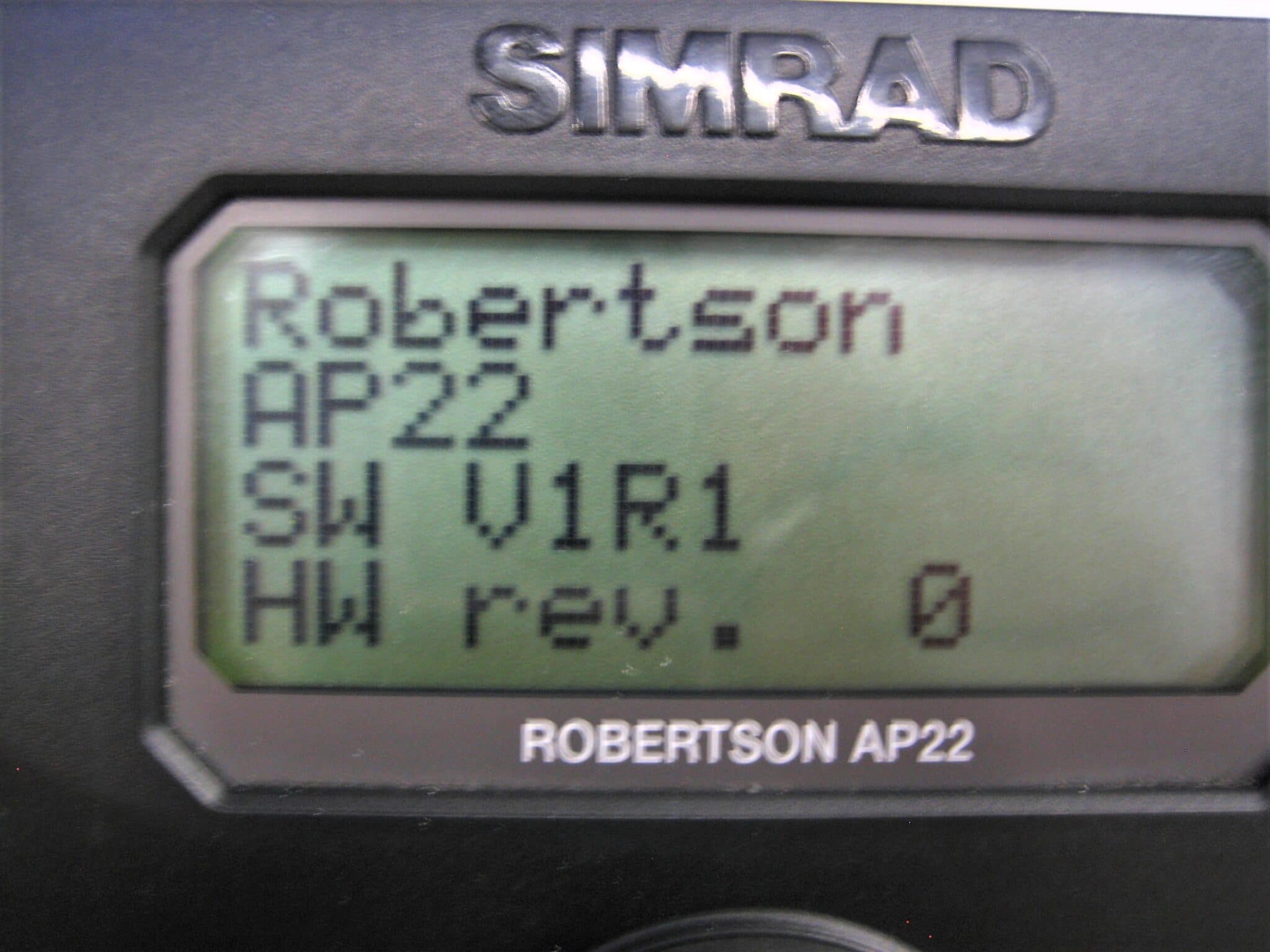 Simrad/AP22 Autopilot Control Head-New LCD! W/ Suncover | 90 DAY WARR ...