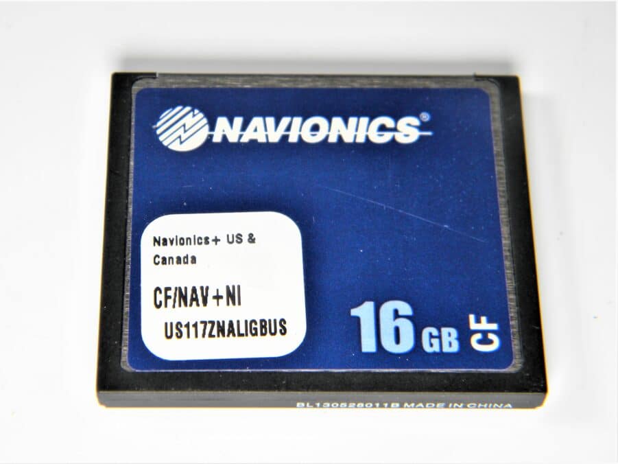 Navionics Plus CF Chart Card "Navionics+ US & Canada" CF/NAV+NI - 16GB ...