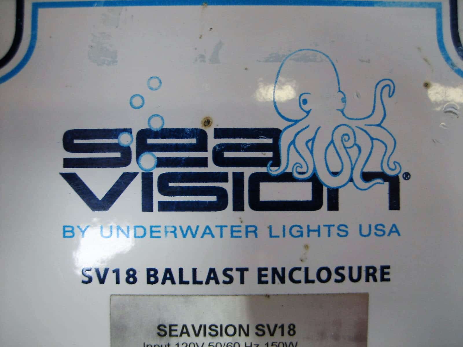 Sea Vision Underwater Lights SV18 (10A16B) Ballast Enclosure - Max ...