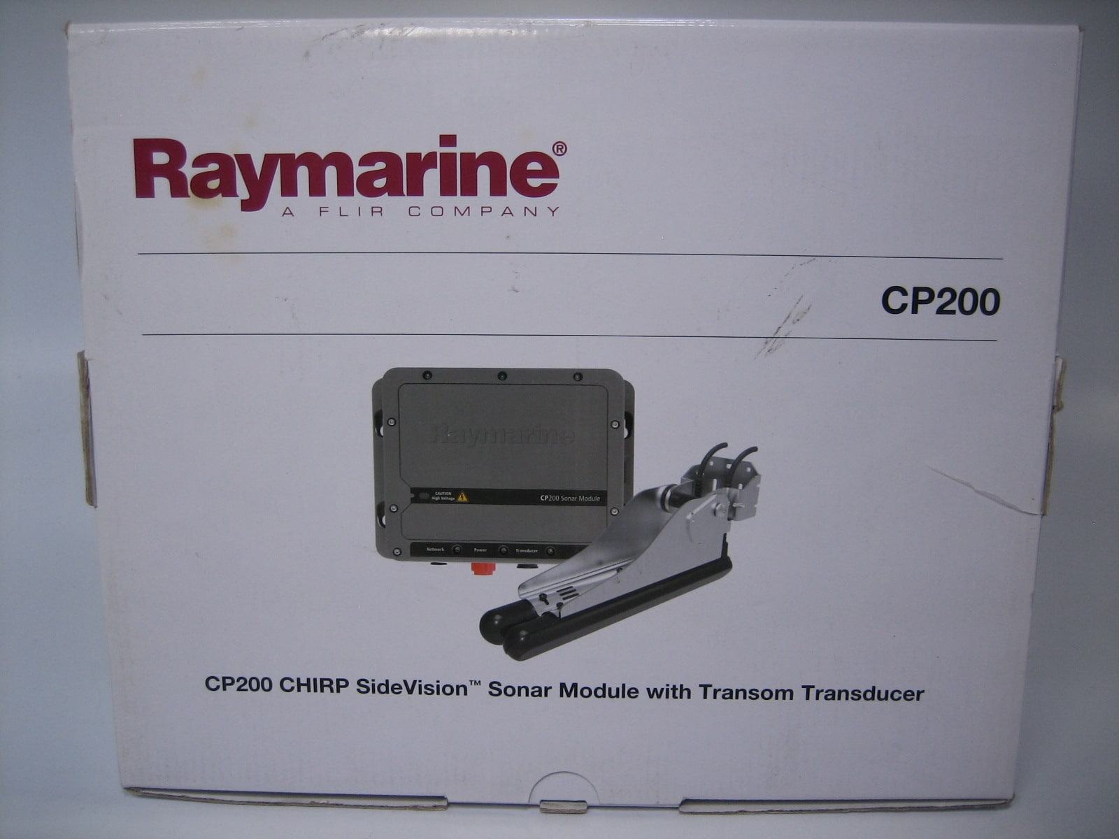 Raymarine E70257R CP200 Module & CPT-200 Sidevision Transducer REMAN ...