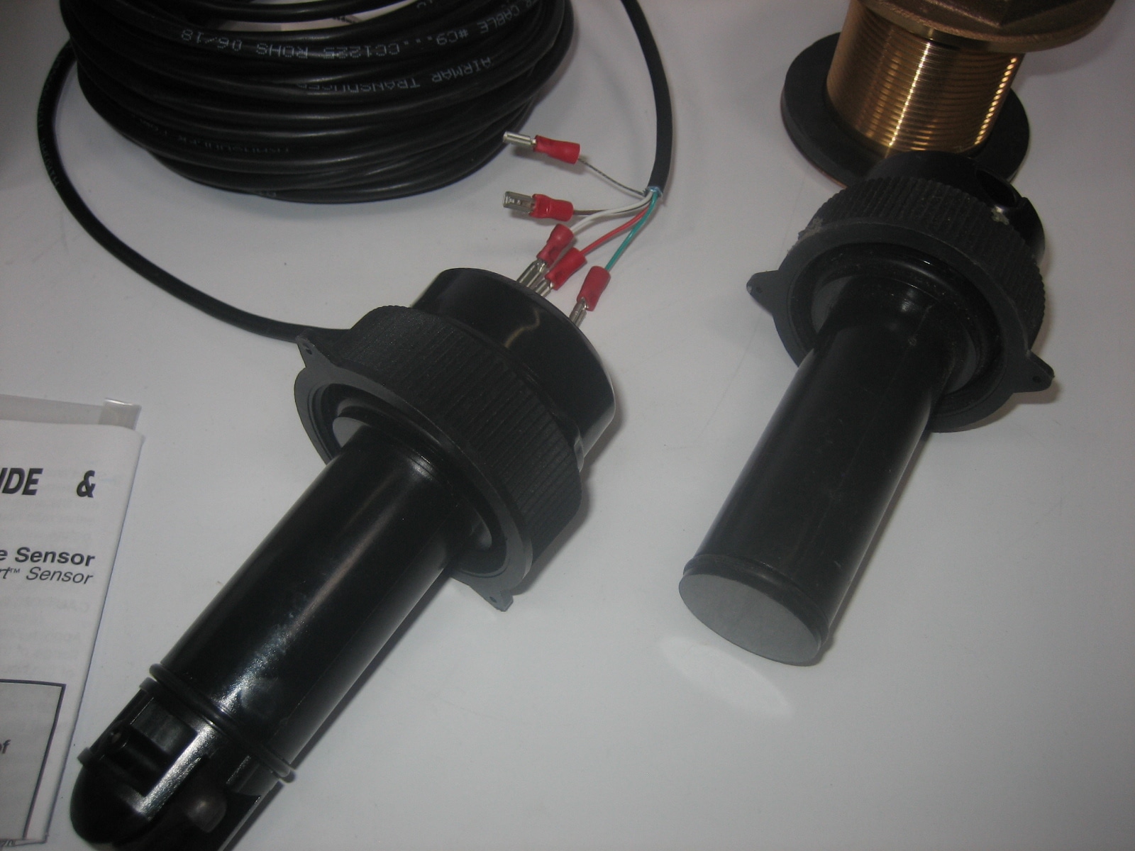 Airmar Raymarine NEW ST800 Bronze Transducer Speed Temp ST60 ST60+ ST40 ...
