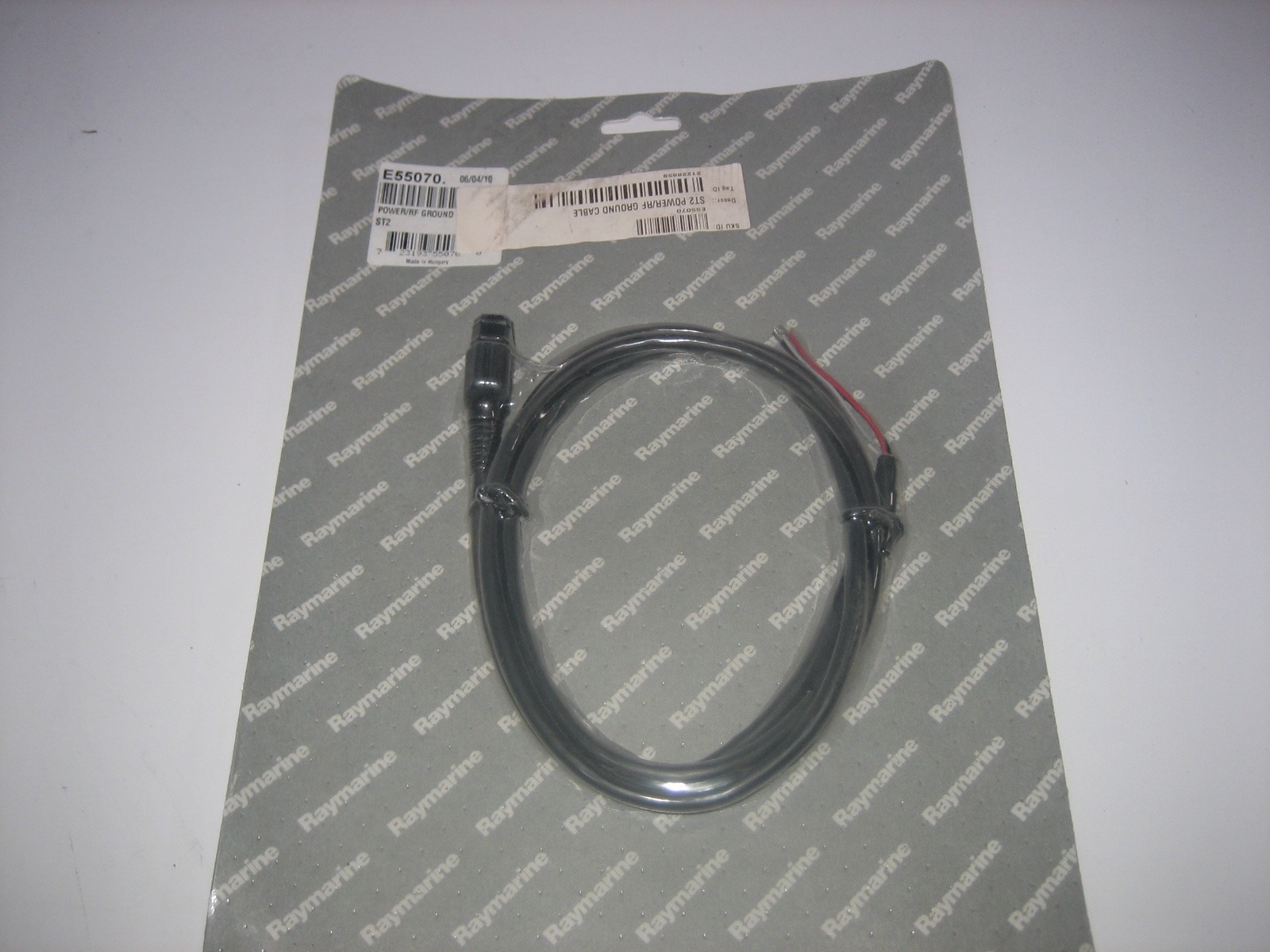 Raymarine E55070 Seatalk 2 ST2 Power/RF Ground Cable **NEW IN PACKAGE ...