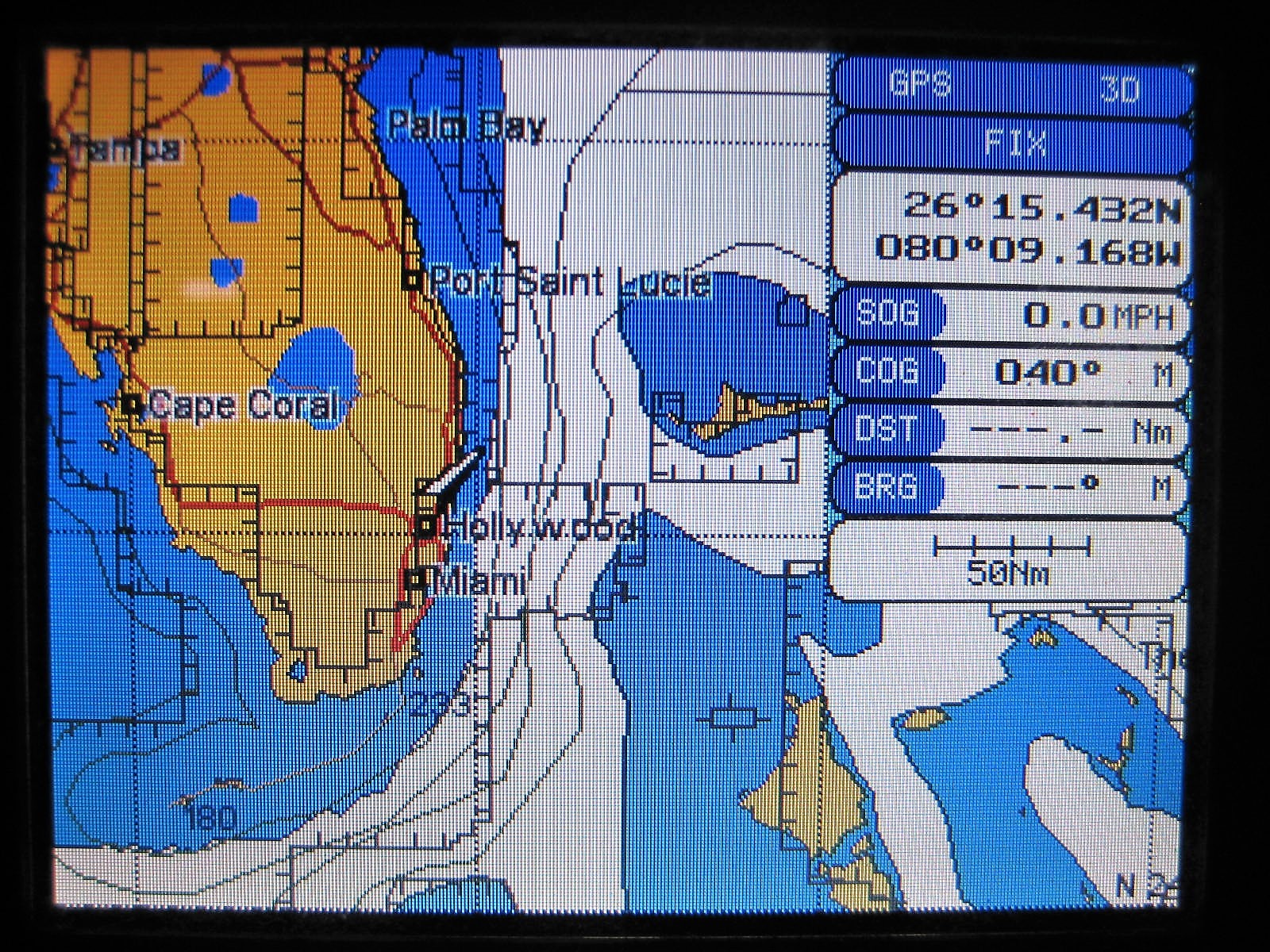 Standard Horizon GPS Chart CP 180i Tested Good ~ 90 Day Warranty - Max ...