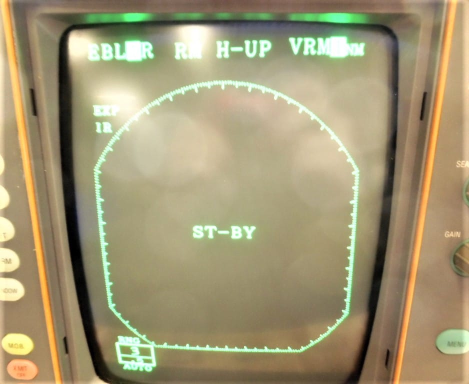 Raytheon R41XX Raster Scan CRT DISPLAY ONLY - M92548 - f/ M92542 Radar ...