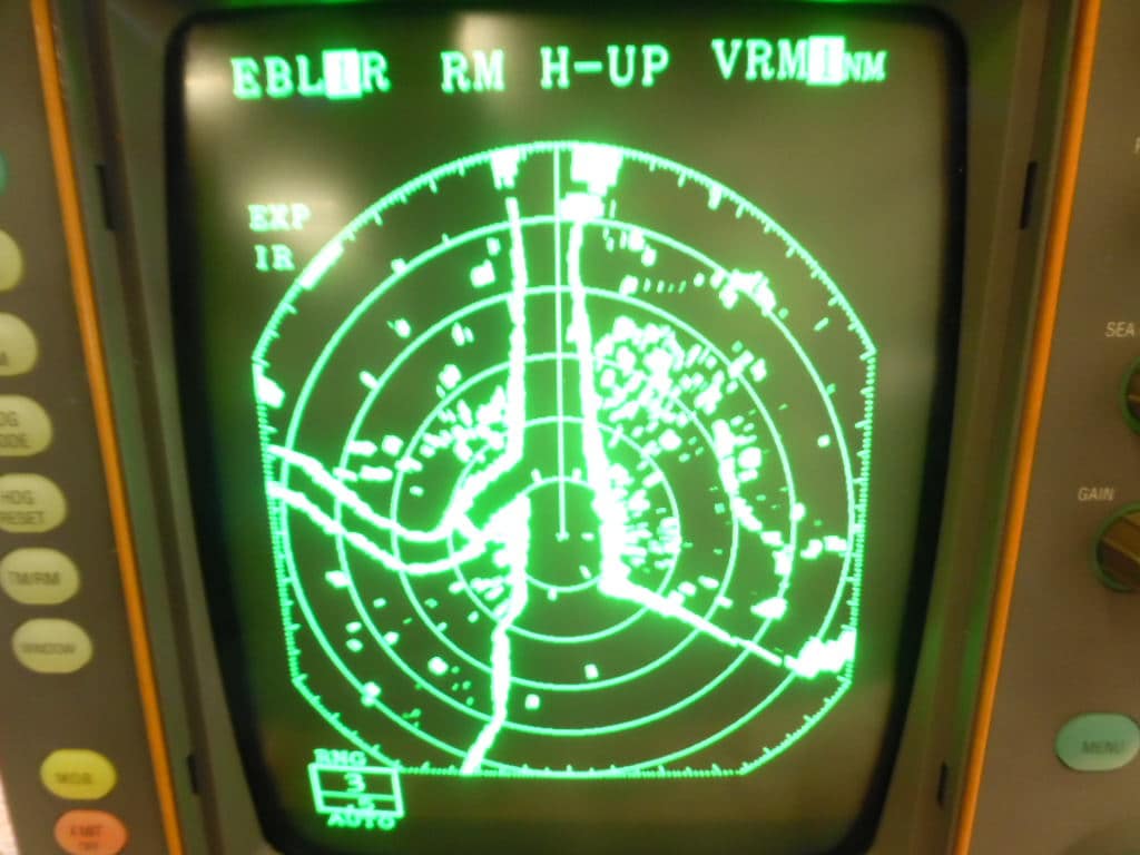 Raytheon R41XX Raster Scan CRT DISPLAY ONLY - M92548 - f/ M92542 Radar ...