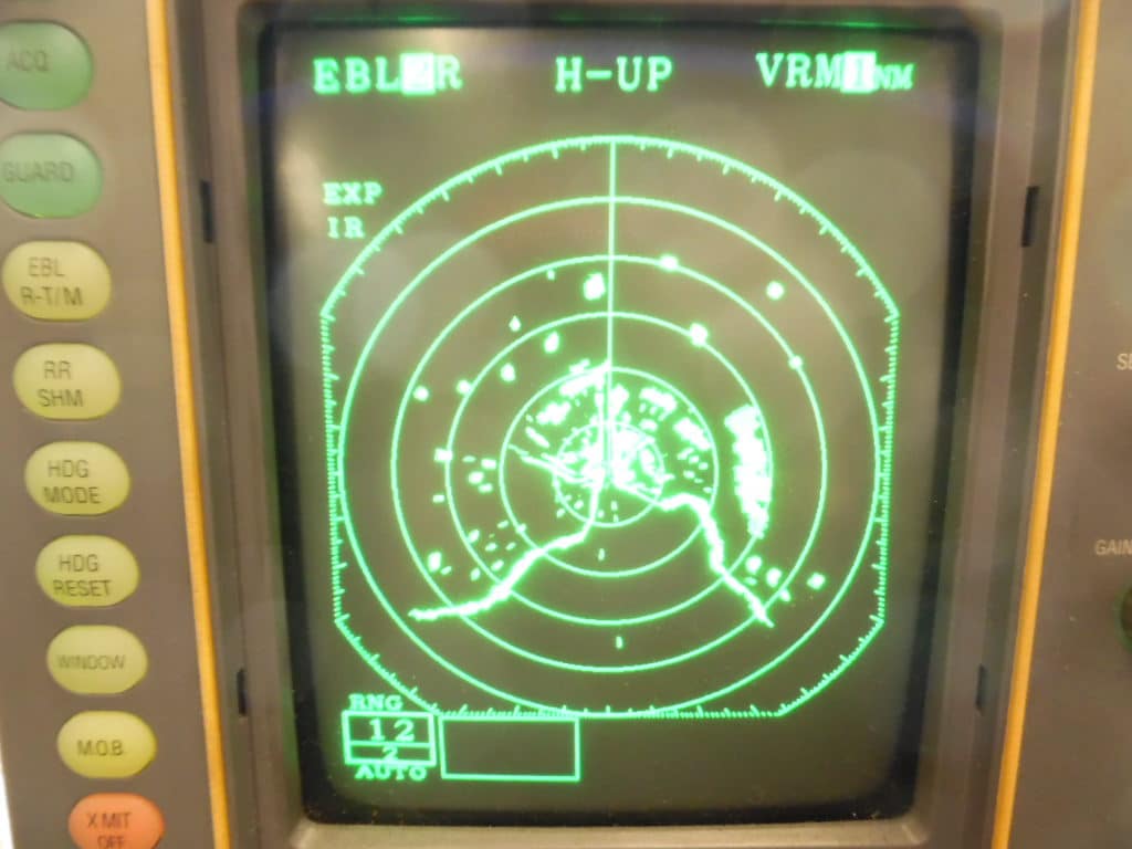 Raytheon R21XX Raster Scan CRT DISPLAY ONLY - M92540 - f/ M92503 Radar ...