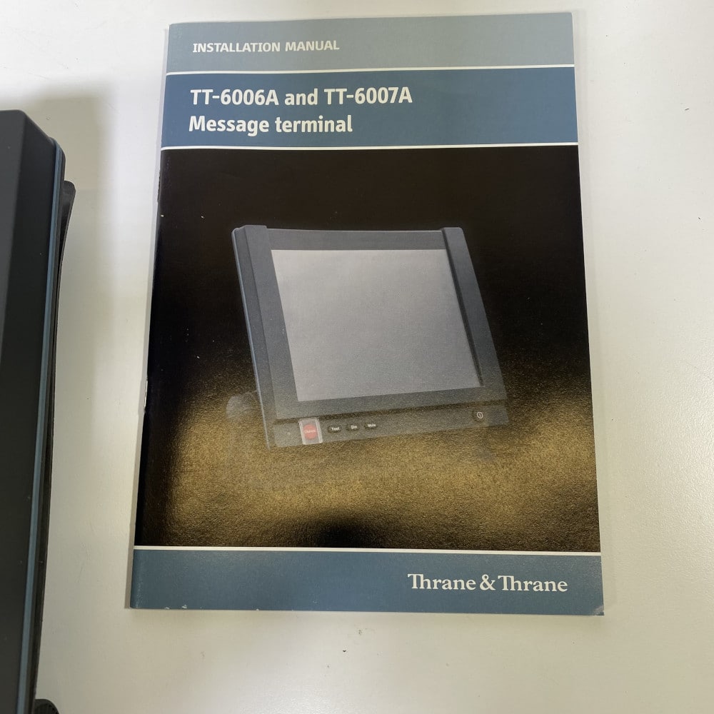 Sailor Cobham Thrane & Thrane TT-6007A 406007A Message Terminal *NEW ...