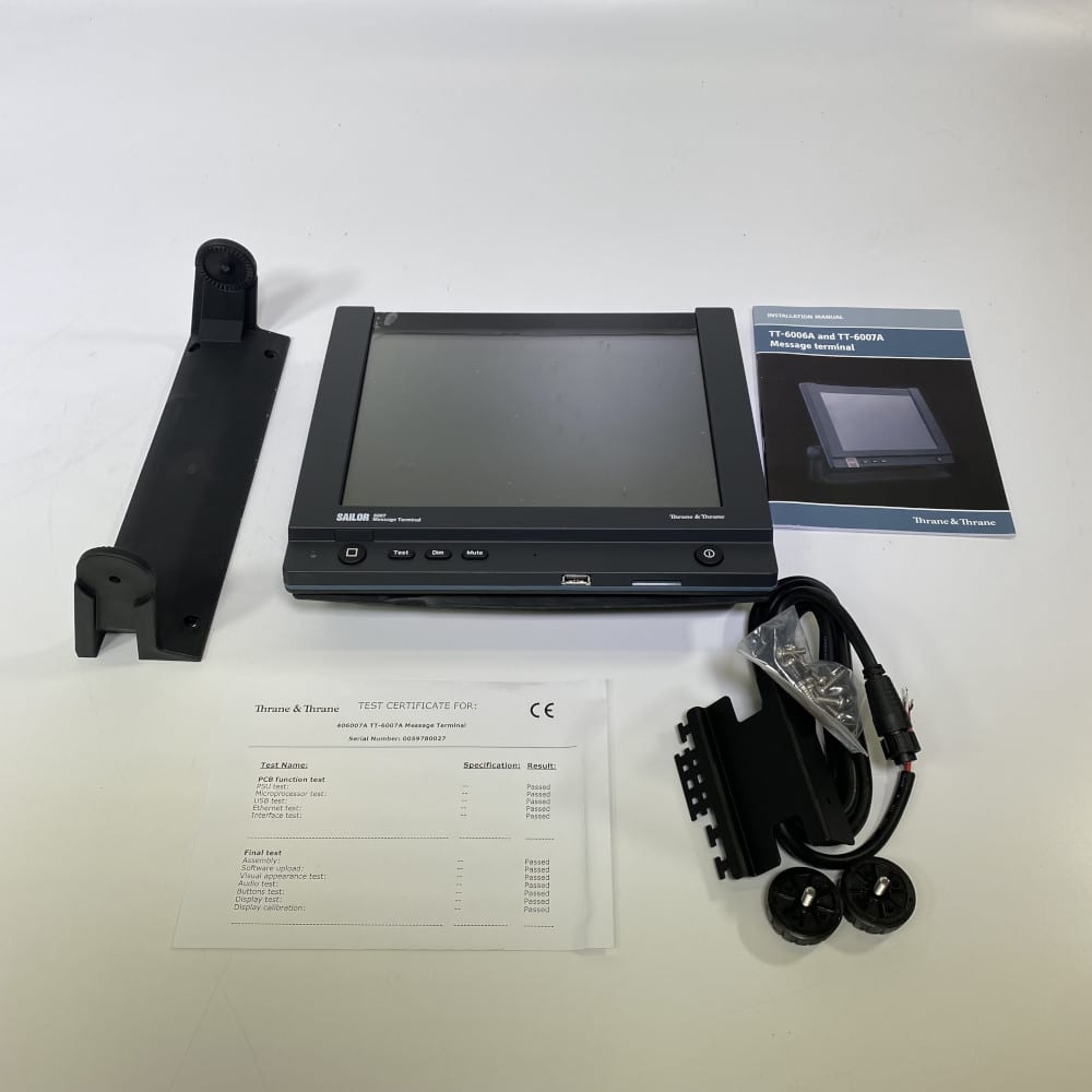 Sailor Cobham Thrane & Thrane TT-6007A 406007A Message Terminal *NEW ...